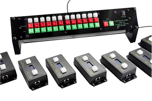 LogiCue NET 12-Ch. Cue Light Controller #LCN12